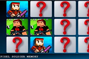 ⭐ PIXEL SOLDIER MEMORY - free online game on PIXELGAME.ORG